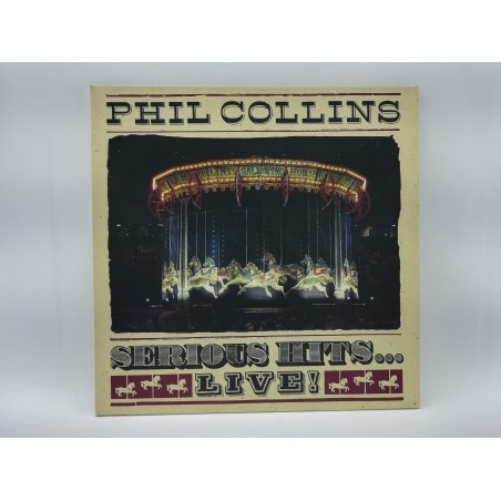 LP PHIL COLLINS HELLO SERIOUS HITS... LIVE!