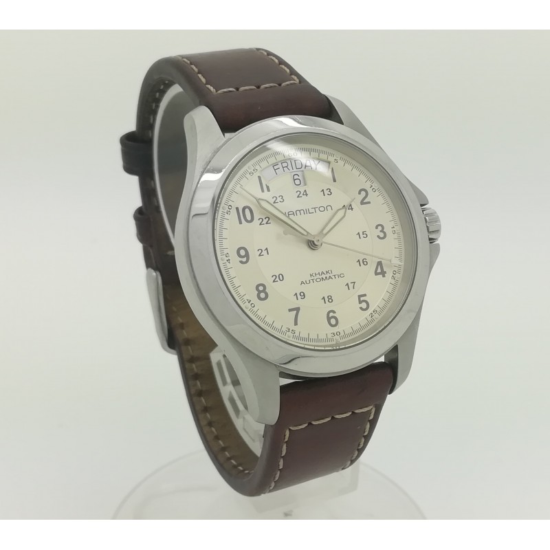 RELOJ HAMILTON AUTOMATICO FECHA/SEMANA KHAKI FIELD H644550