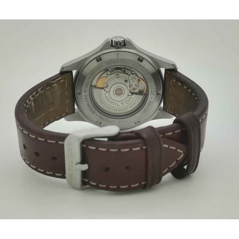 RELOJ HAMILTON AUTOMATICO FECHA/SEMANA KHAKI FIELD H644550