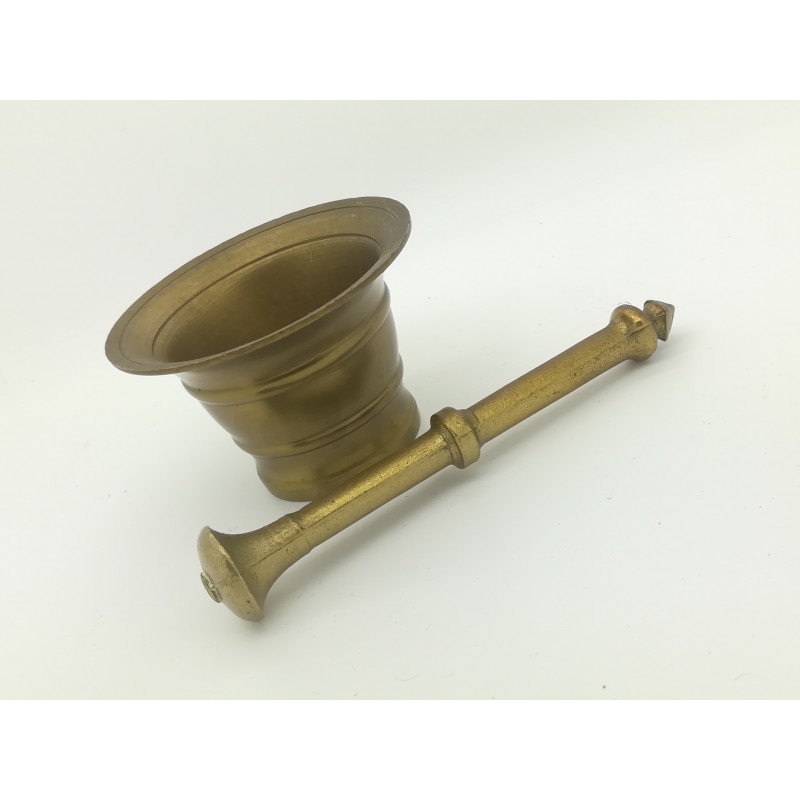 ALMIREZ / MORTERO DE BRONCE VINTAGE DE 7CM