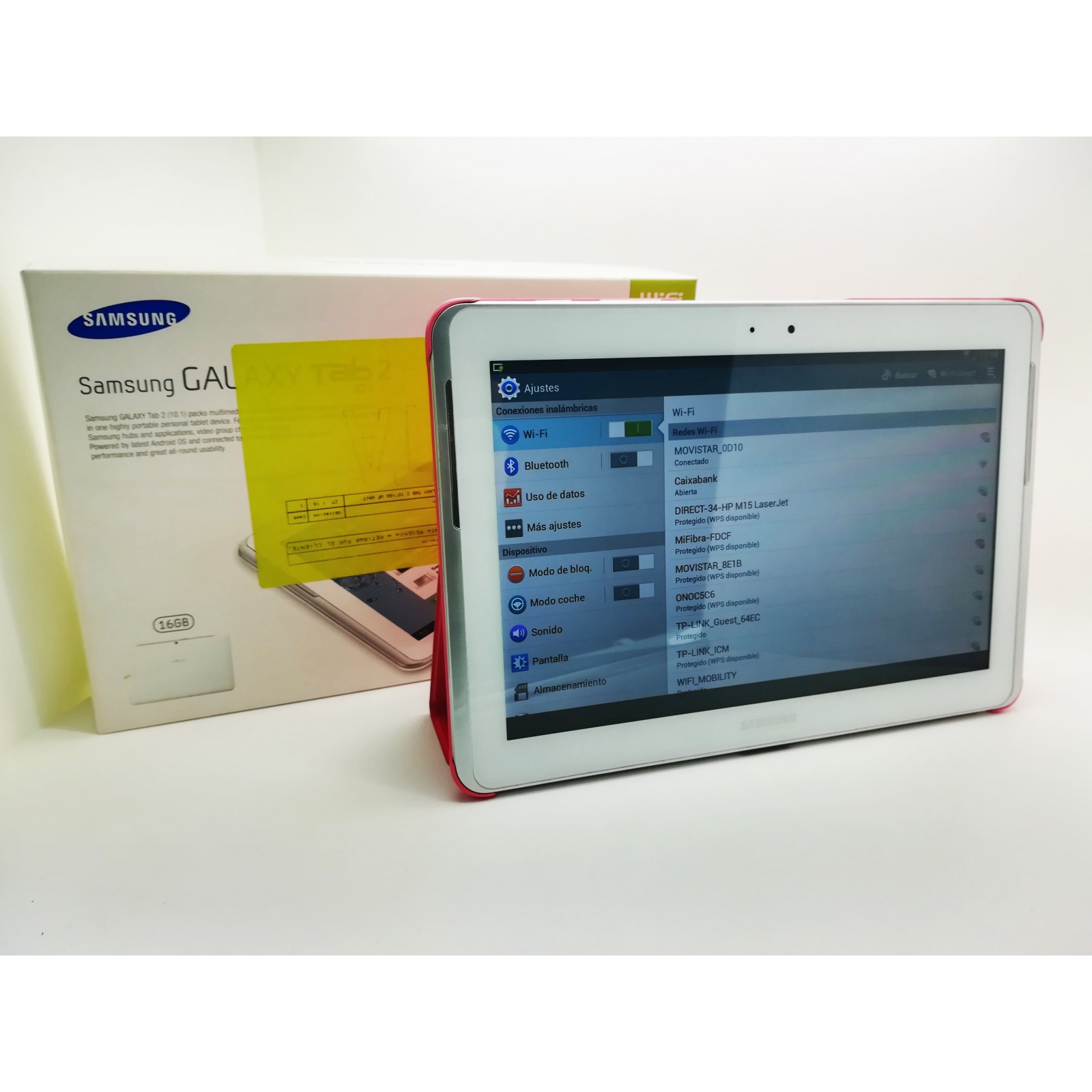 TABLET 10" SAMSUNG GALAXY TAB 2 GT-P5110 16GB 1GB + CARGADOR