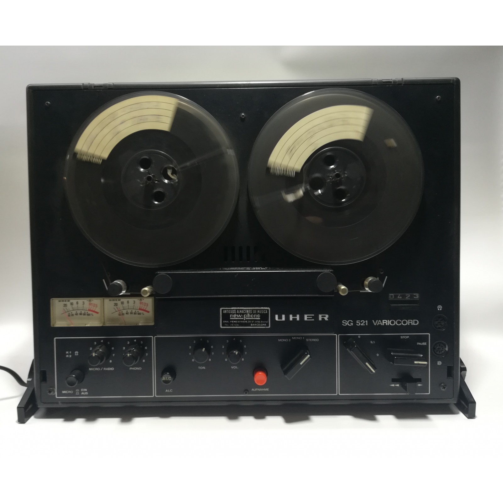 Magnetofono UHER SG 521 Variocord (No saca sonido) de segunda mano