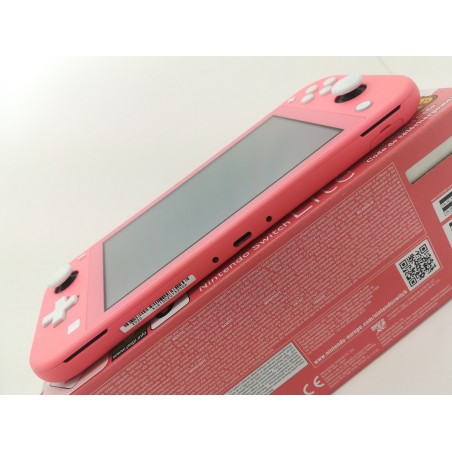 Consola Nintendo Switch Lite Coral Rosa 32Gb HDH-001 con Caja