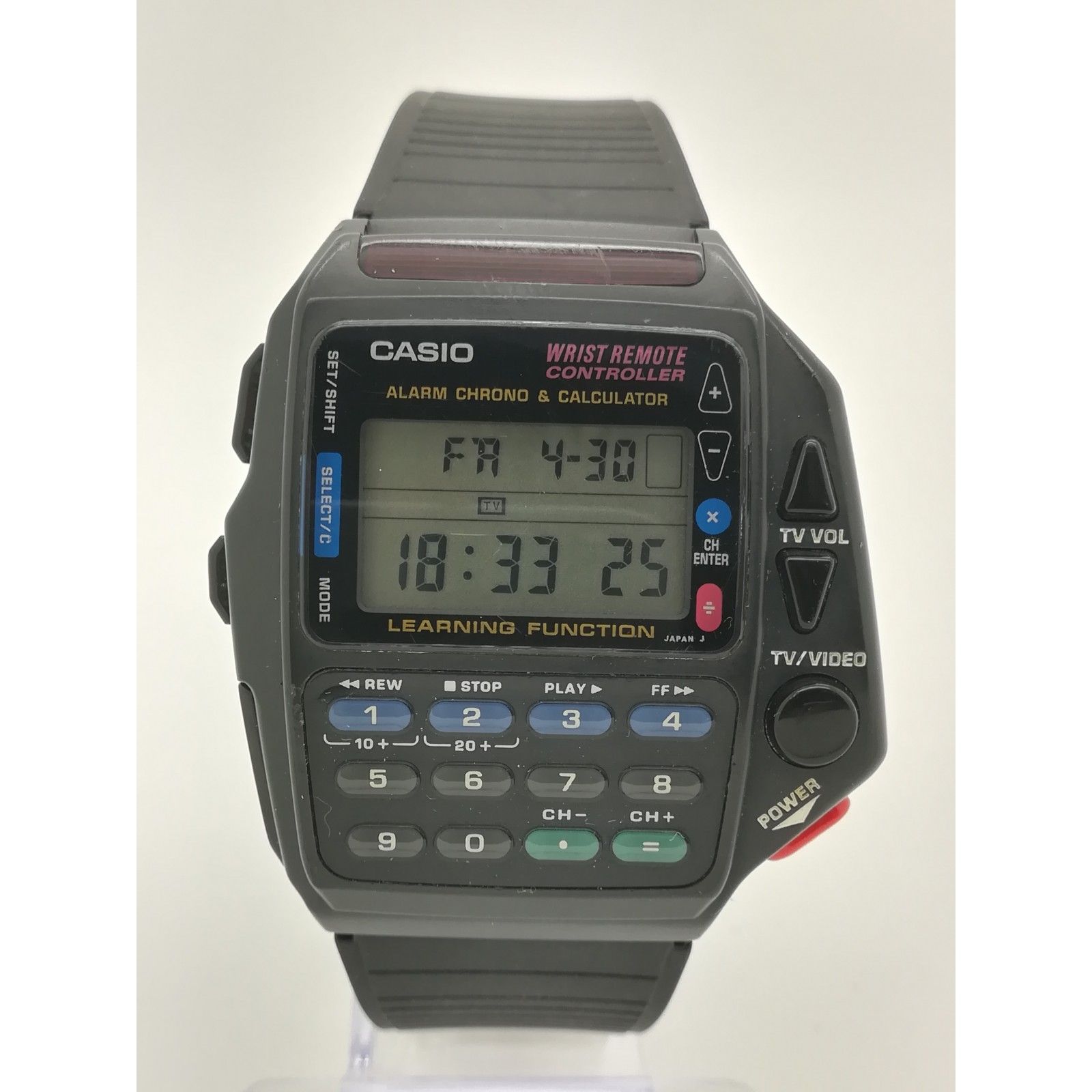 Reloj Vintage CASIO CMD-40 Control Remoto Calculadora Alarma Infrarojos ...