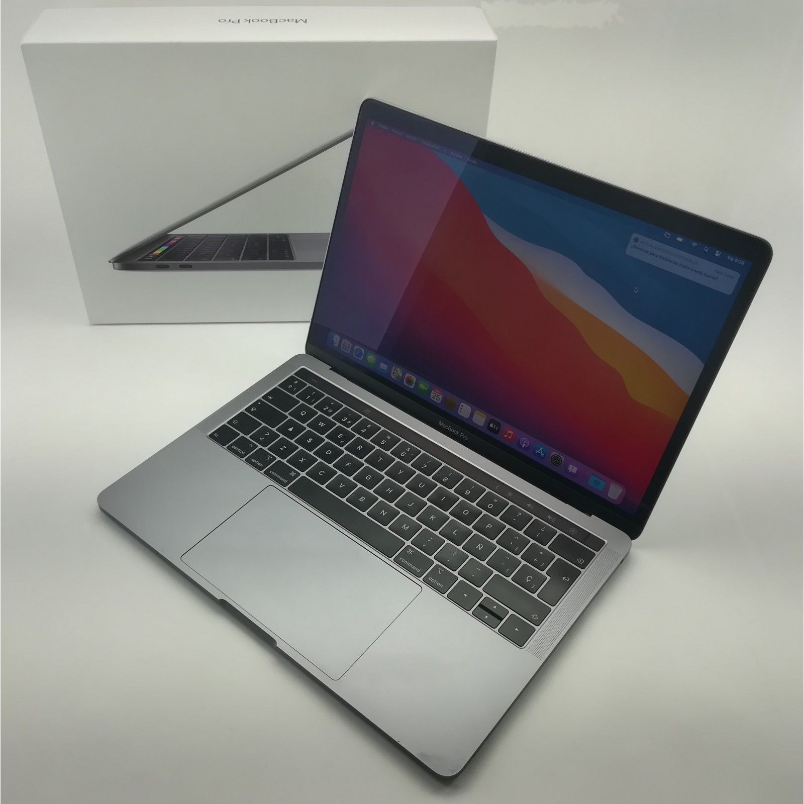 MACBOOK PRO 13"3 A2159 CORE I5 1,4GHZ 8GB 128GB + CARG + CAJA