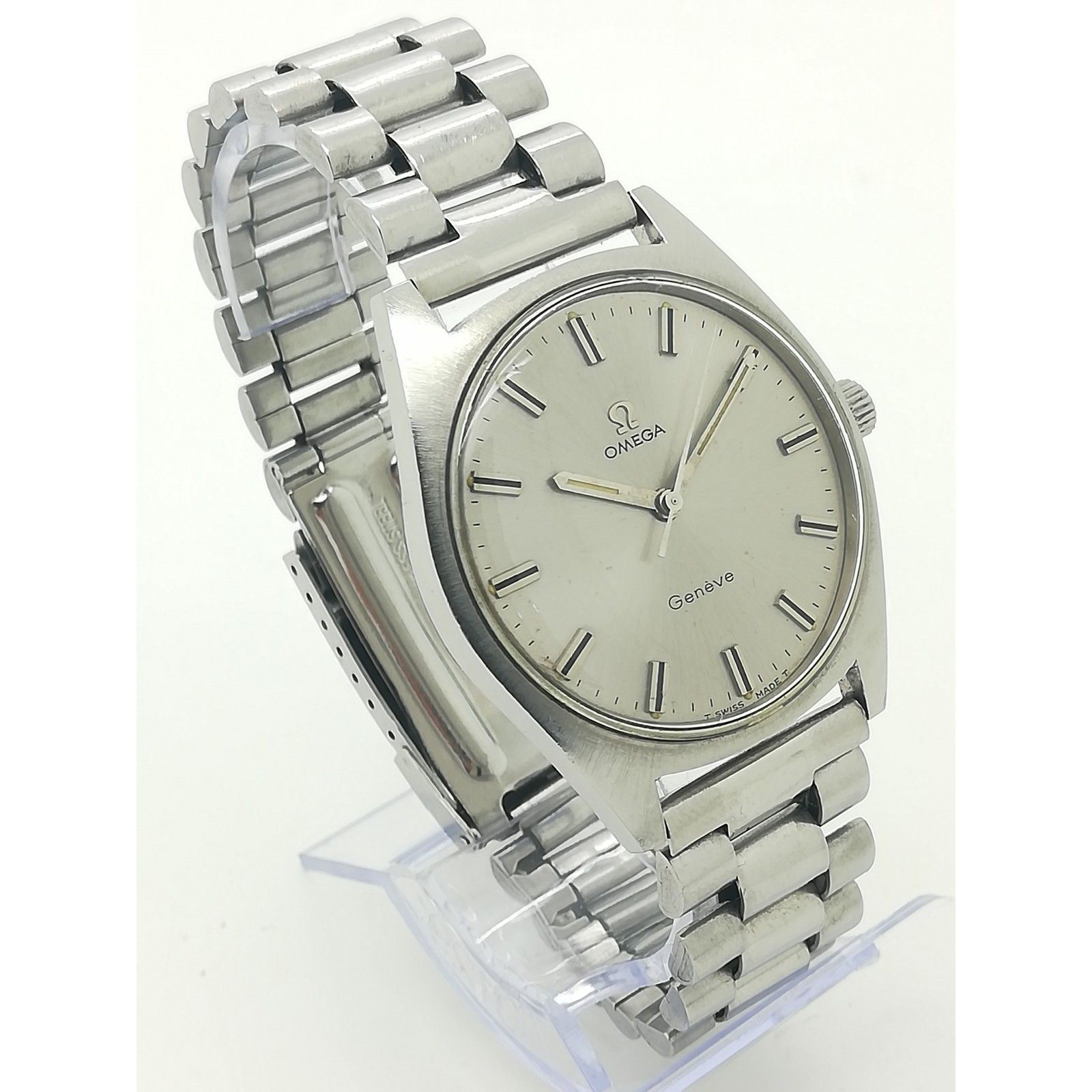 Reloj de Cuerda OMEGA Geneve Gris Acero 35mm Cal. 601 de 1969 de ...