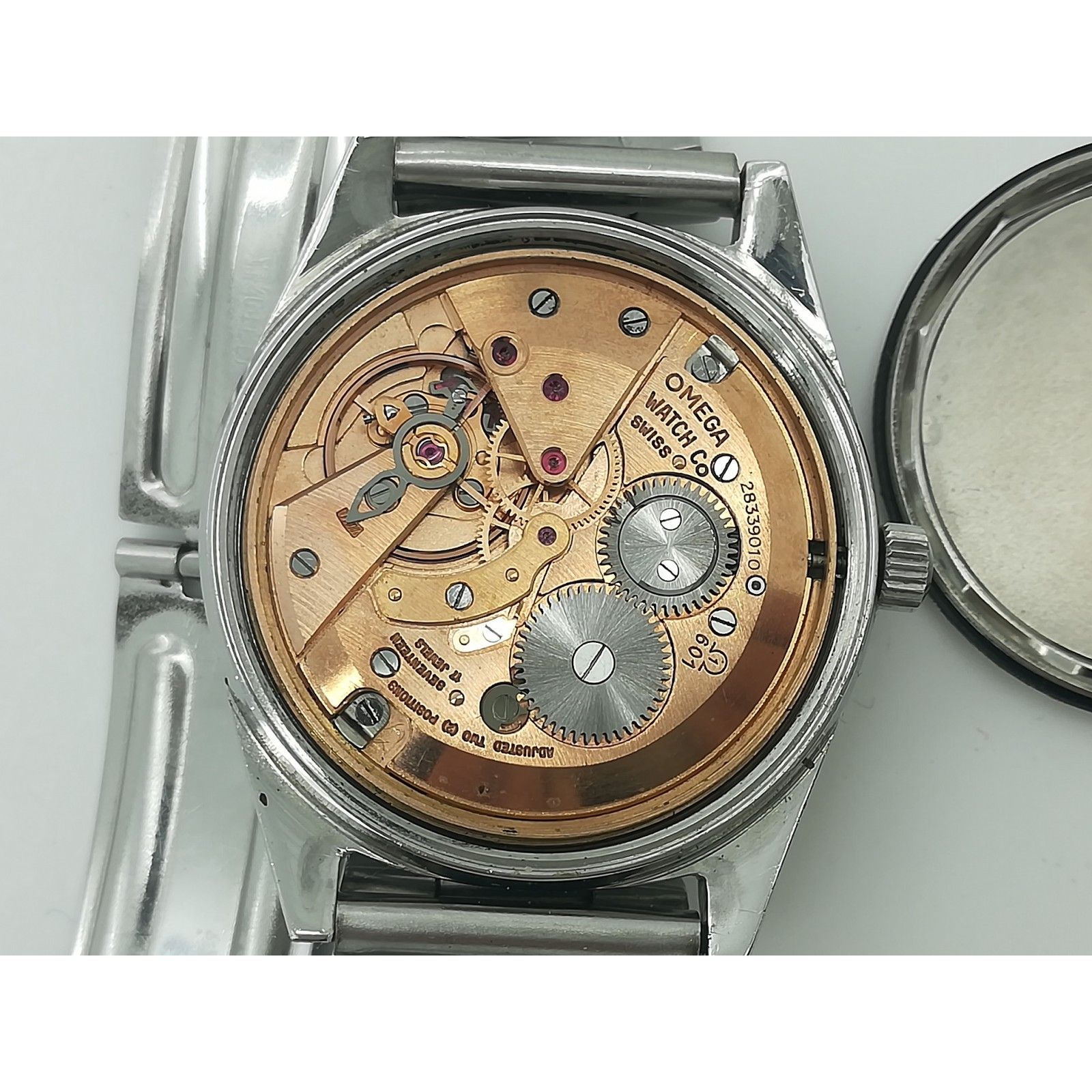 Reloj de Cuerda OMEGA Geneve Gris Acero 35mm Cal. 601 de 1969 de ...