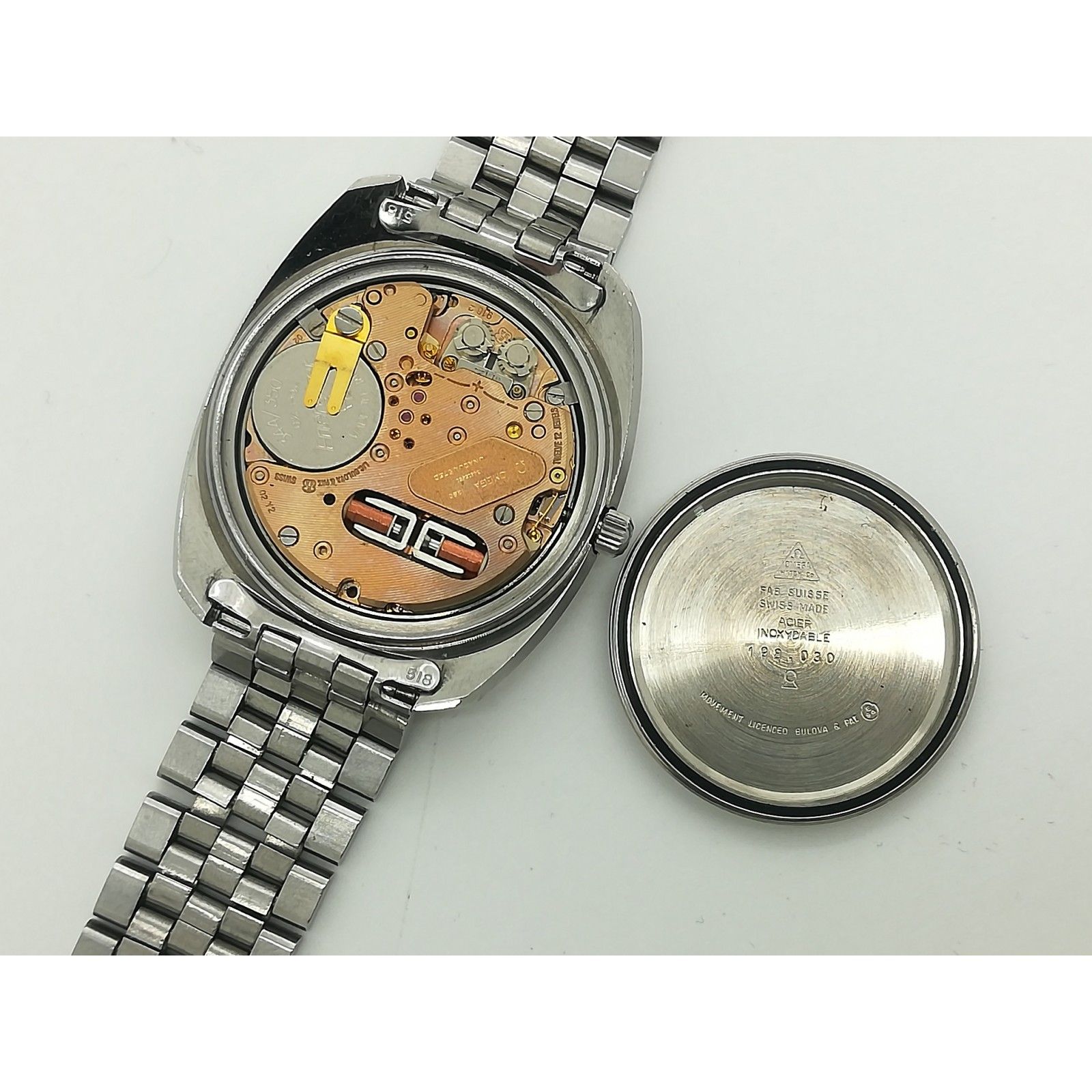 Reloj OMEGA Electronic F300Hz Chronometer Geneve Cal 1250 de 1972 ...