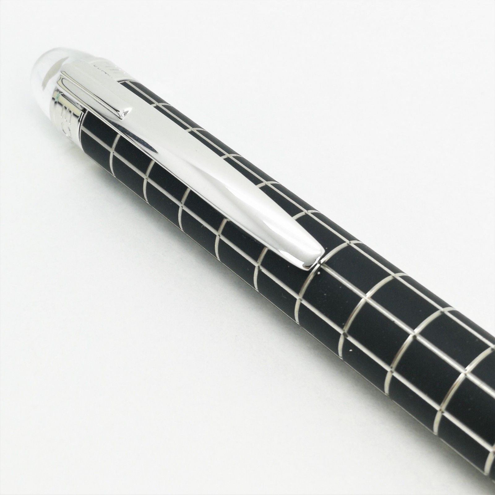 Bolígrafo MONTBLANC Starwalker Rubber Metal Platino M25610, nuevo con ...