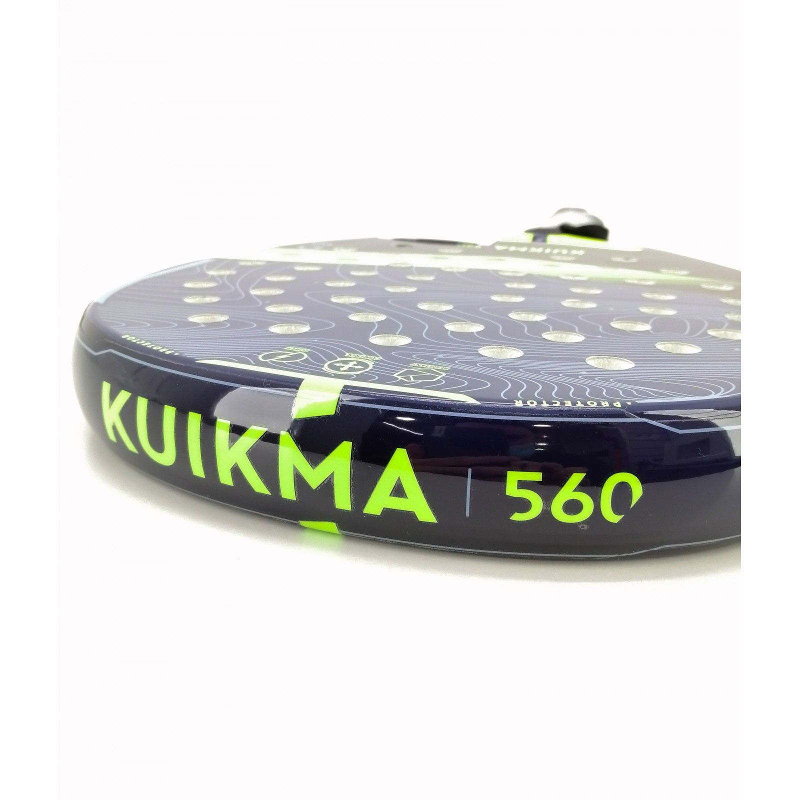 Pala de pádel Kuikma 560 Azul amarillo Adulto NUEVO A ESTRENAR