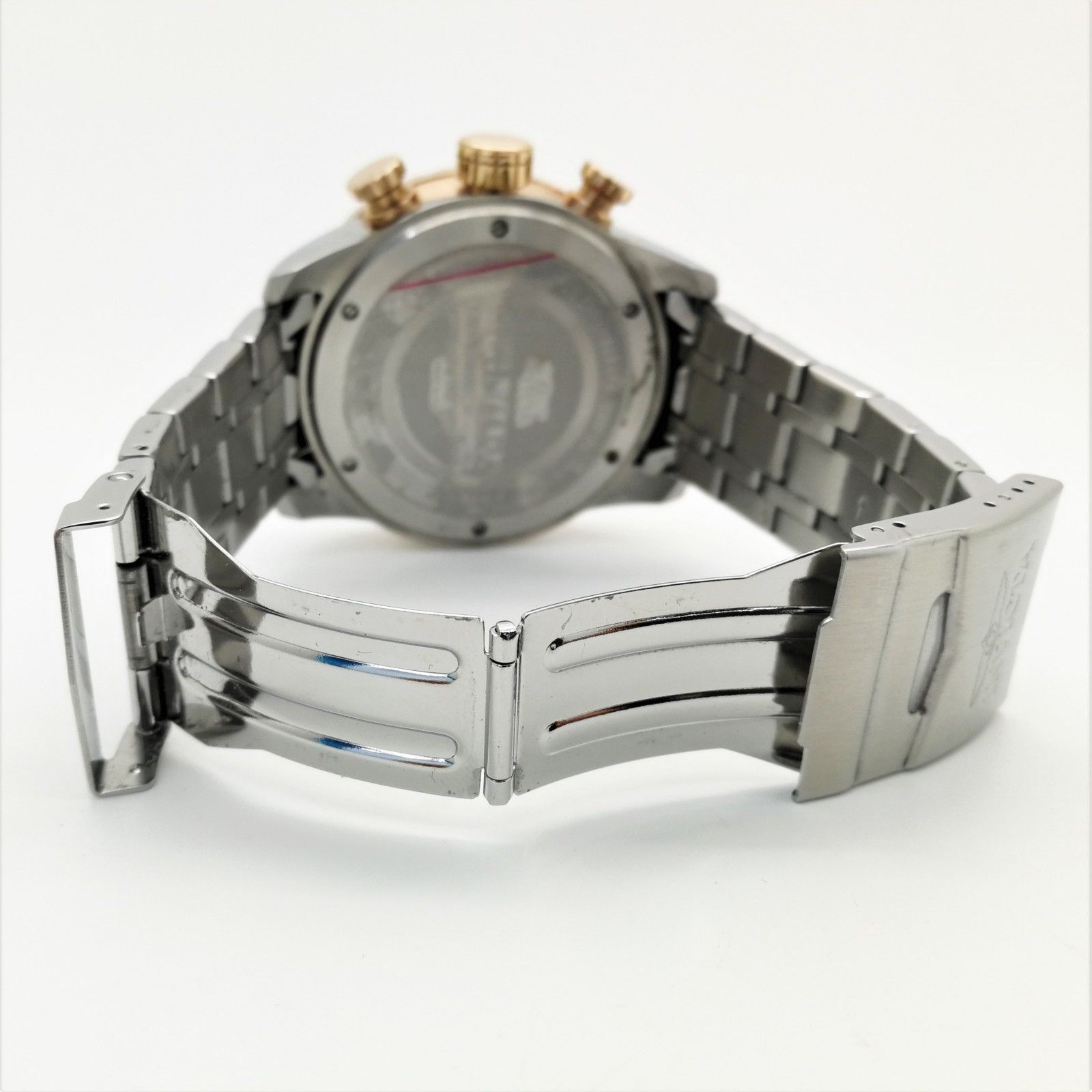 Reloj cuarzo INVICTA Aviator 17203 Chronograph Dial azul 100M de ...