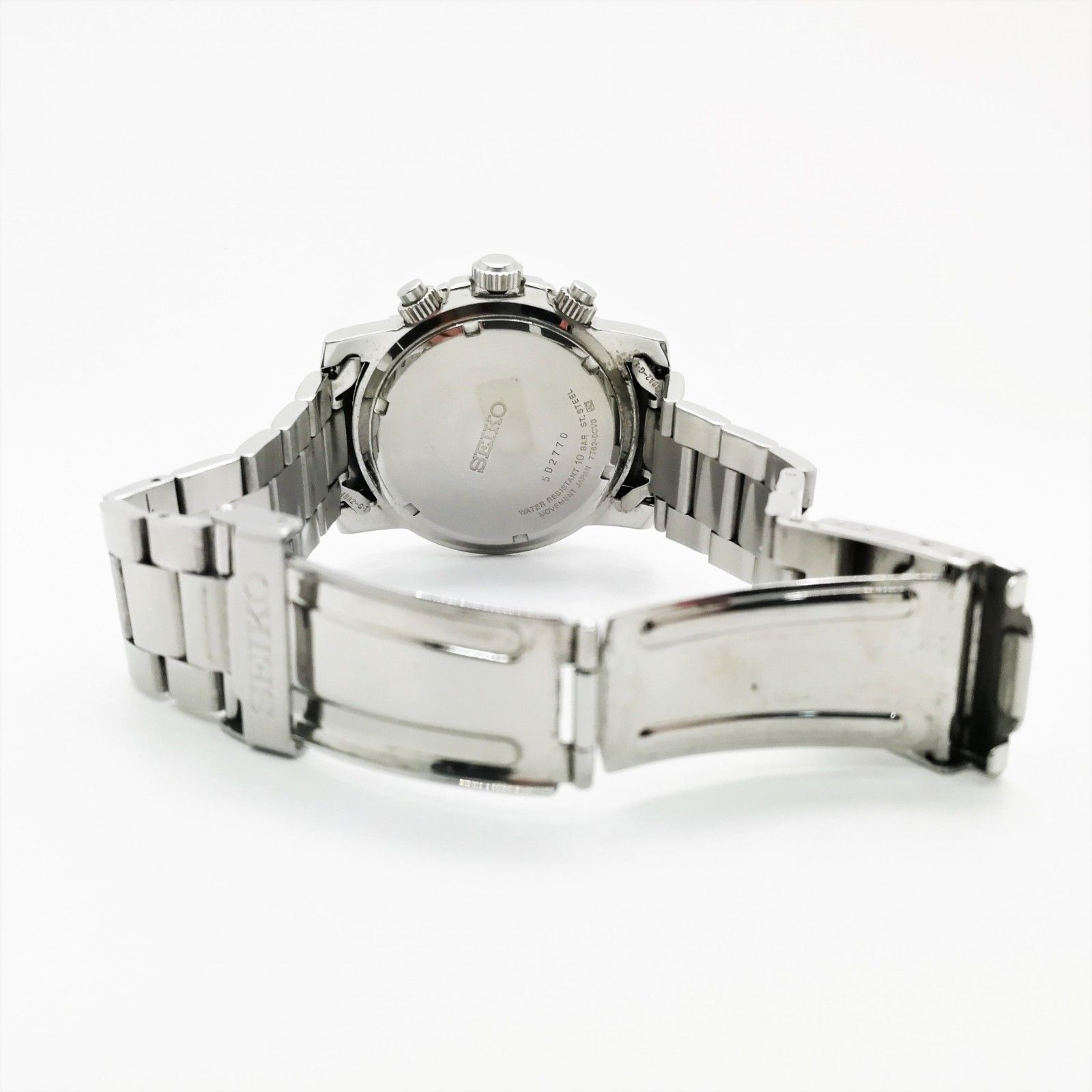 Reloj SEIKO 7T62 0CV0 Chronograph en Acero Inoxidable de segunda mano.