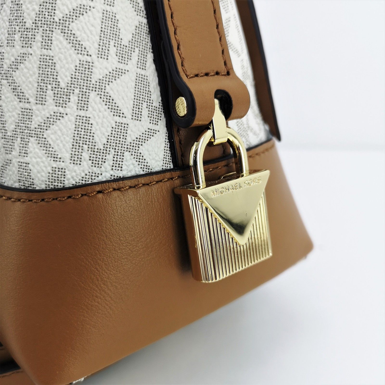 Bolso bandolera MICHAEL KORS en lona Monograma y piel bovina de segunda ...