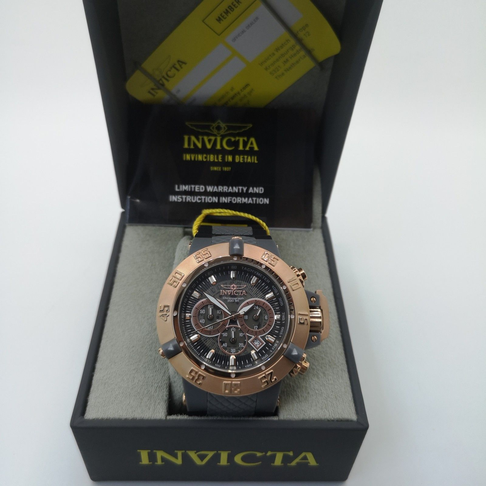 RELOJ INVICTA SUBAQUA NOMA III CON CRONÓMETRO 200MT DE CABALLERO DE ...