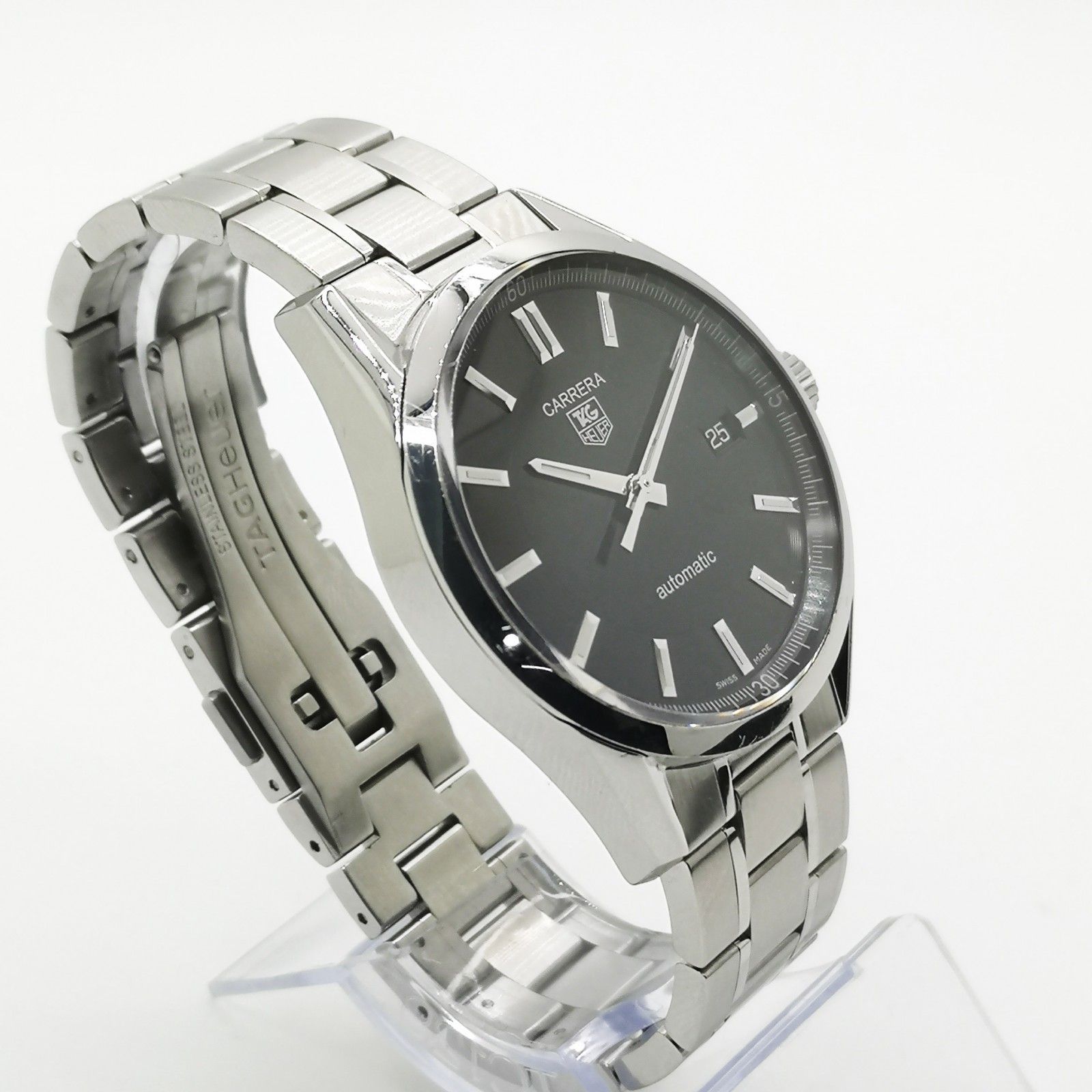 Reloj Tag Heuer Carrera Calibre 5 automático WV211B-2 de segunda mano