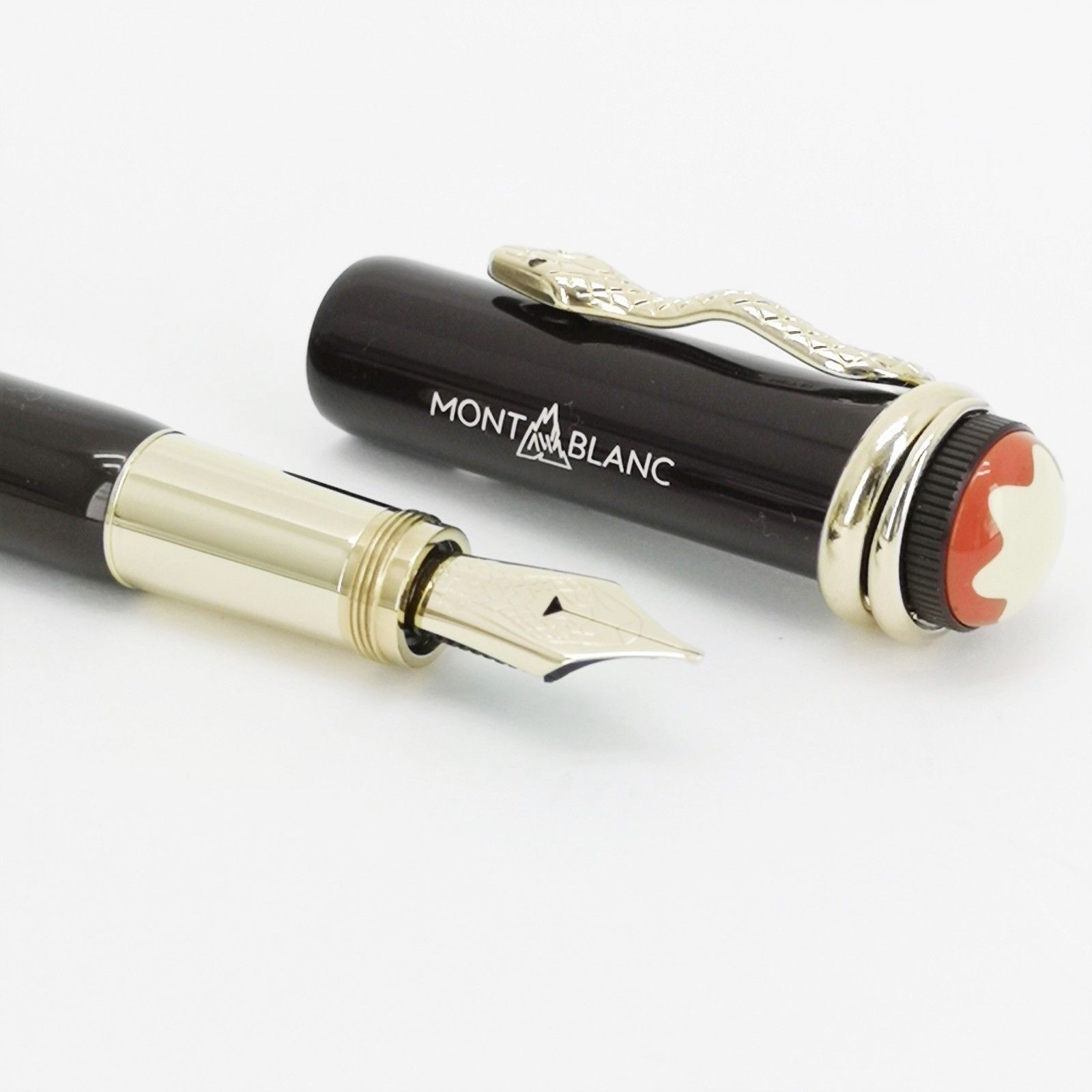 Pluma estilográfica MONTBLANC Heritage Rouge & Noir Tropic Brown ...