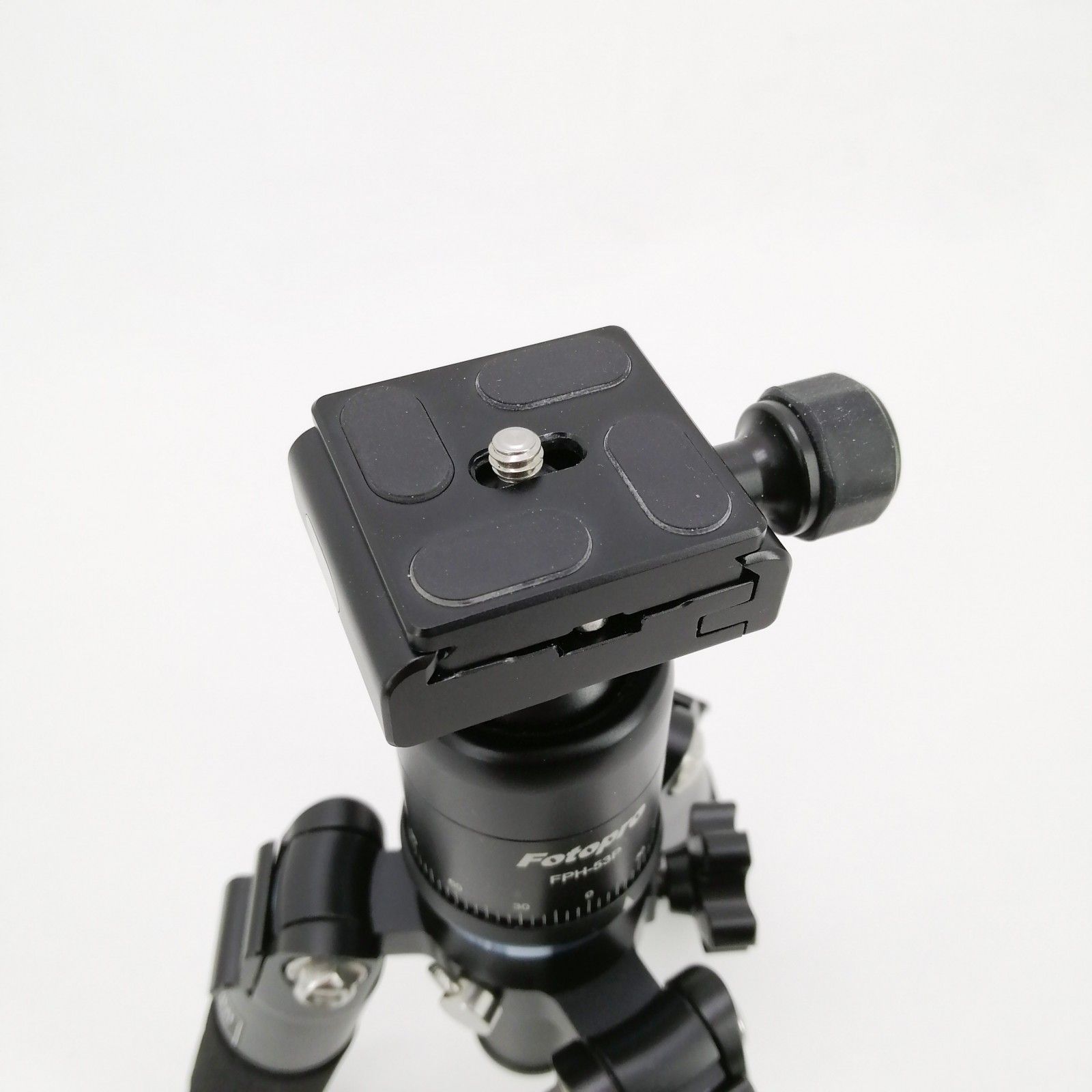 Mini tripode Fotopro M-5 Mini con rótula FPH-53P de segunda mano