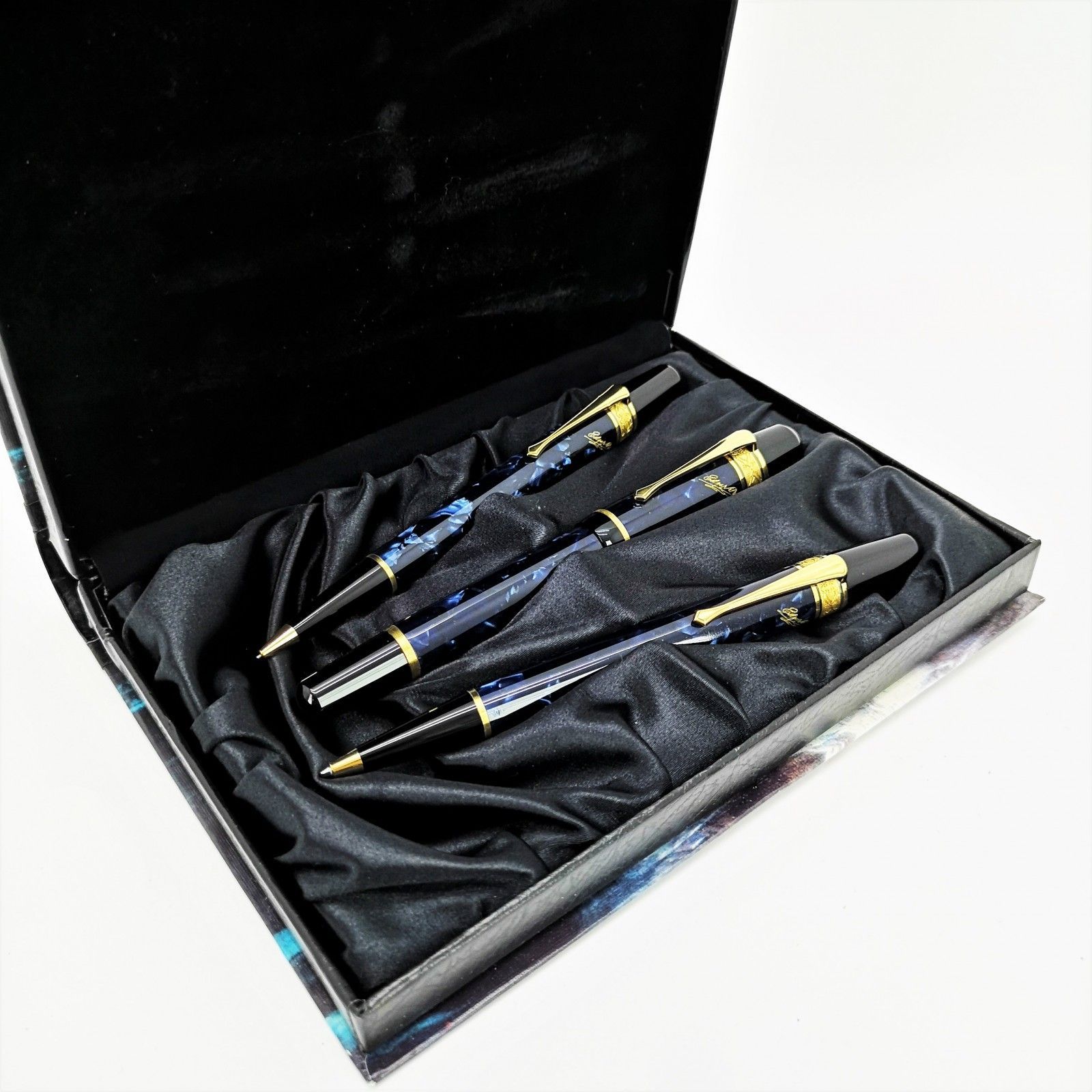 Set MONTBLANC pluma estilográfica, bolígrafo y portaminas Edición ...