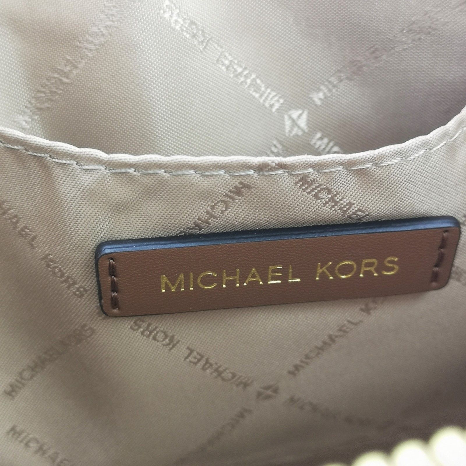 Bolso bandolera MICHAEL KORS Jet Set Charm Signature en Lona y piel