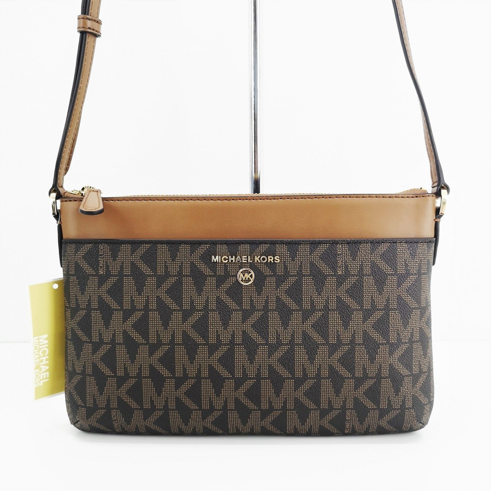 Bolso bandolera MICHAEL KORS Jet Set Charm Signature en Lona y piel