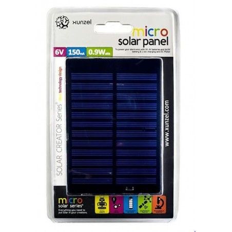 MICRO PANEL SOLAR MICROSOLAR-XUNZEL-6V-150mA