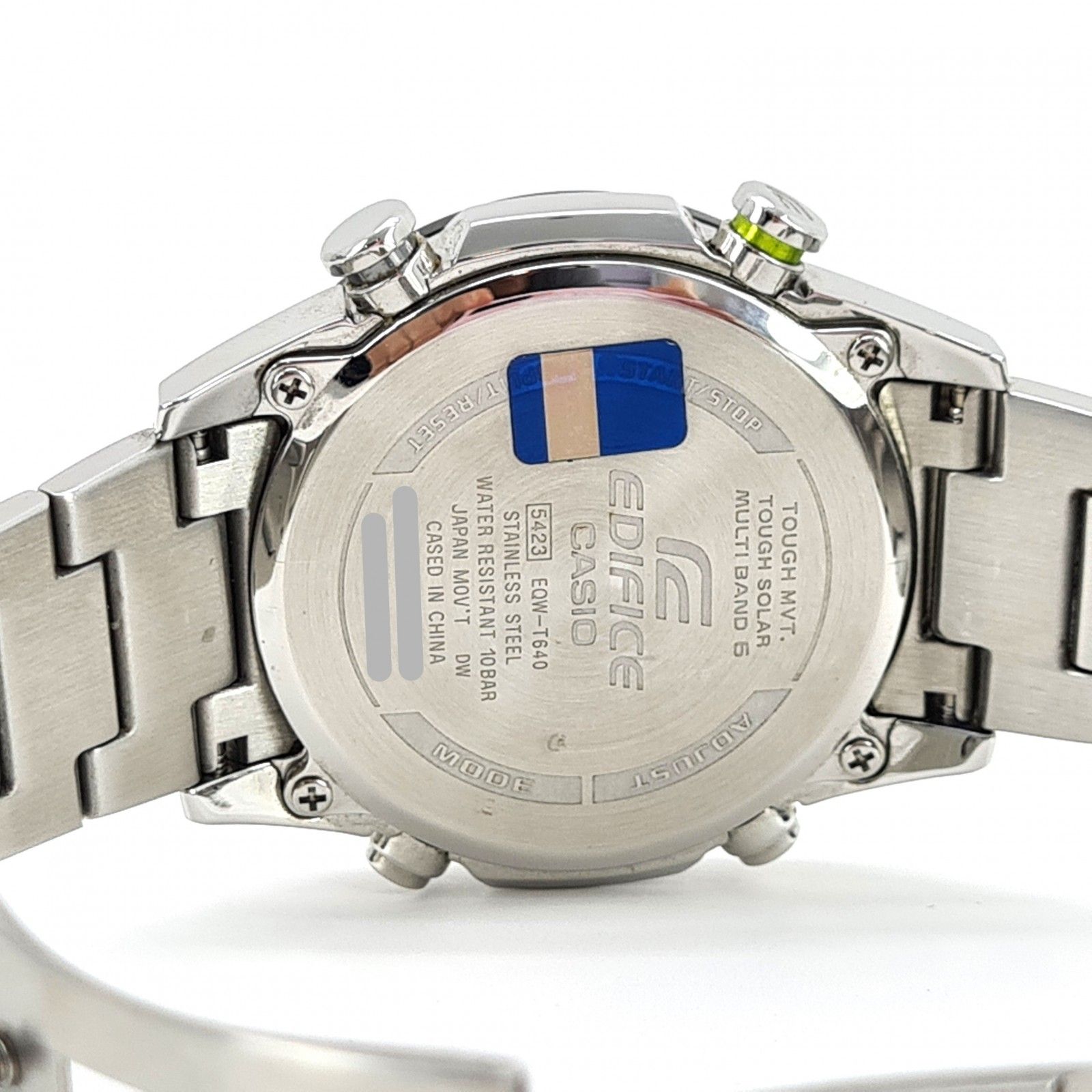 Reloj CASIO 5423 Edifice EQW-T640 Cuarzo con caja y documentación