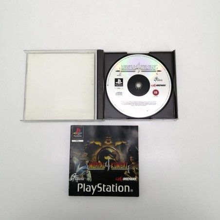 Juego PS1 Mortal Kombat 4 PAL de segunda mano