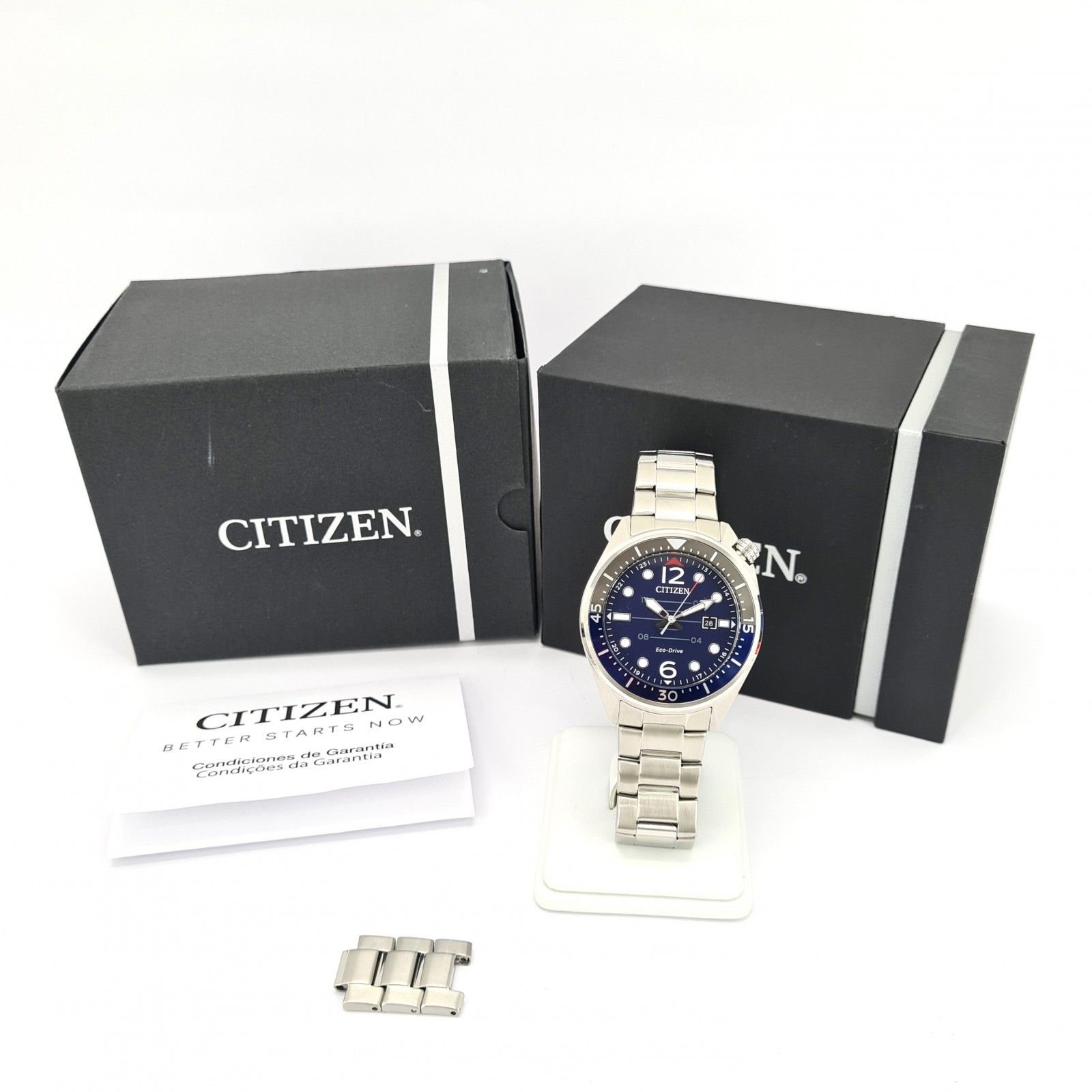 Reloj CITIZEN Eco Drive J810 A5W7T02 Cuarzo Acero Inoxidable 44MM