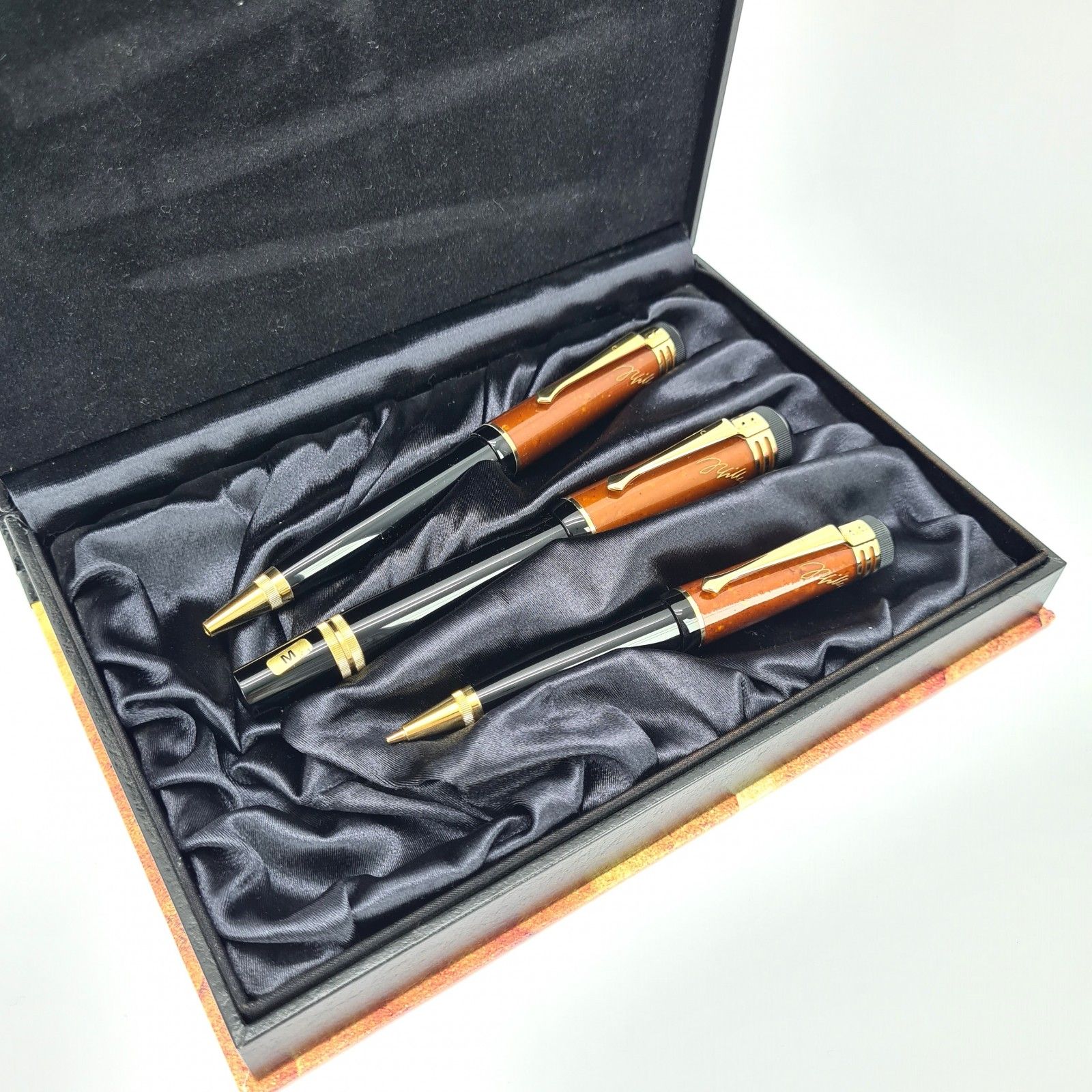 Set 3 piezas MONTBLANC Friedrich Schiller Edición Limitada Escritores 2000