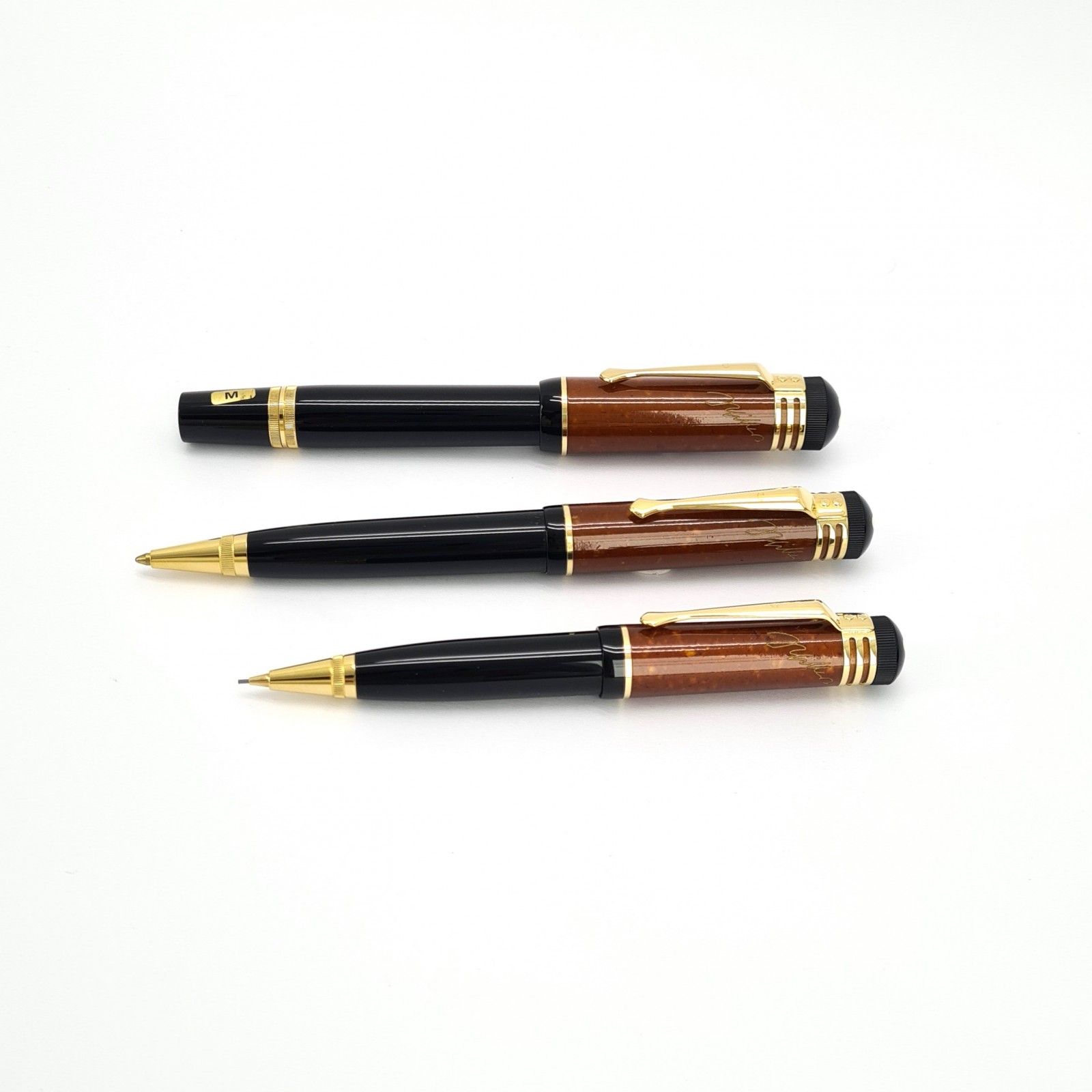 Set 3 piezas MONTBLANC Friedrich Schiller Edición Limitada Escritores 2000