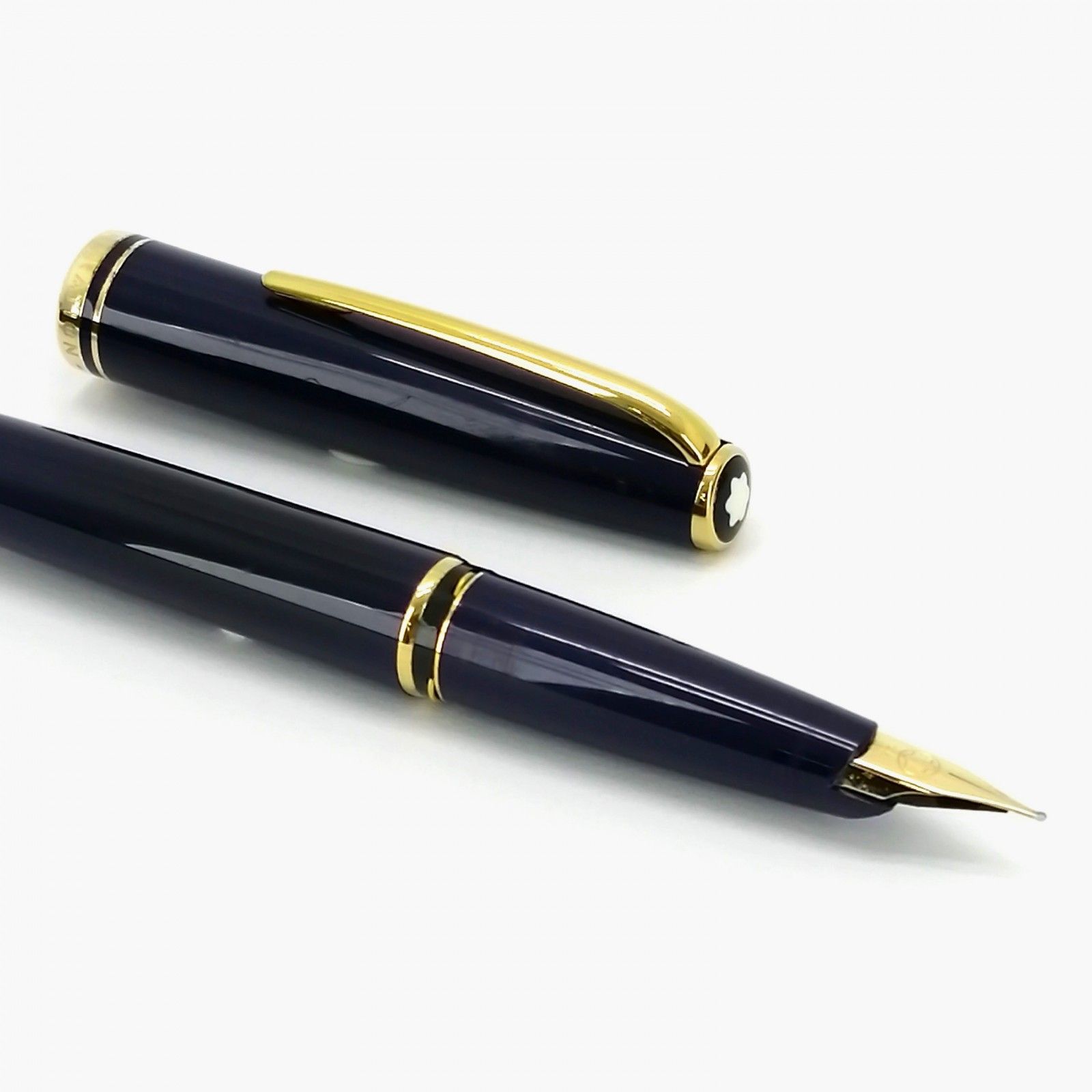 Pluma estilográfica MONTBLANC Generation Resina azul marino con ...