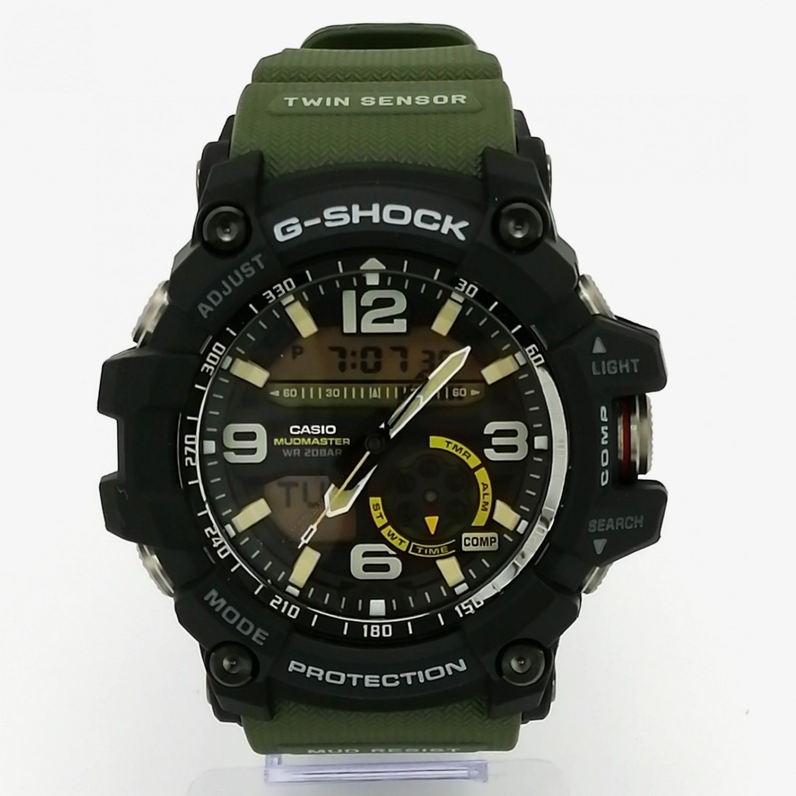 Reloj CASIO G-SHOK Mudmaster Analog Digital Twin Sensor GG-1000