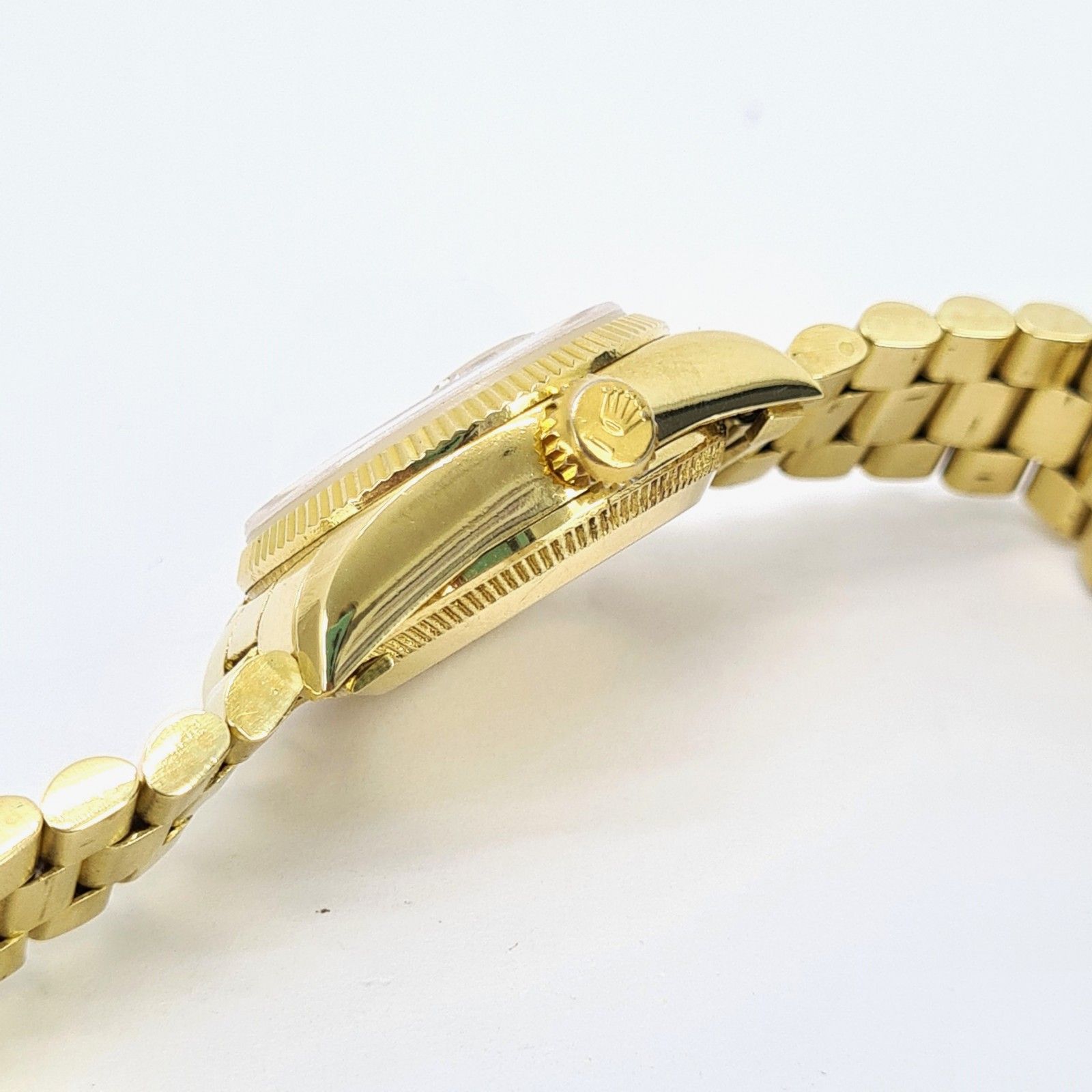 Reloj de ORO 18kt ROLEX Oyster Perpetual Date Lady Automático 24mm 67.6 ...
