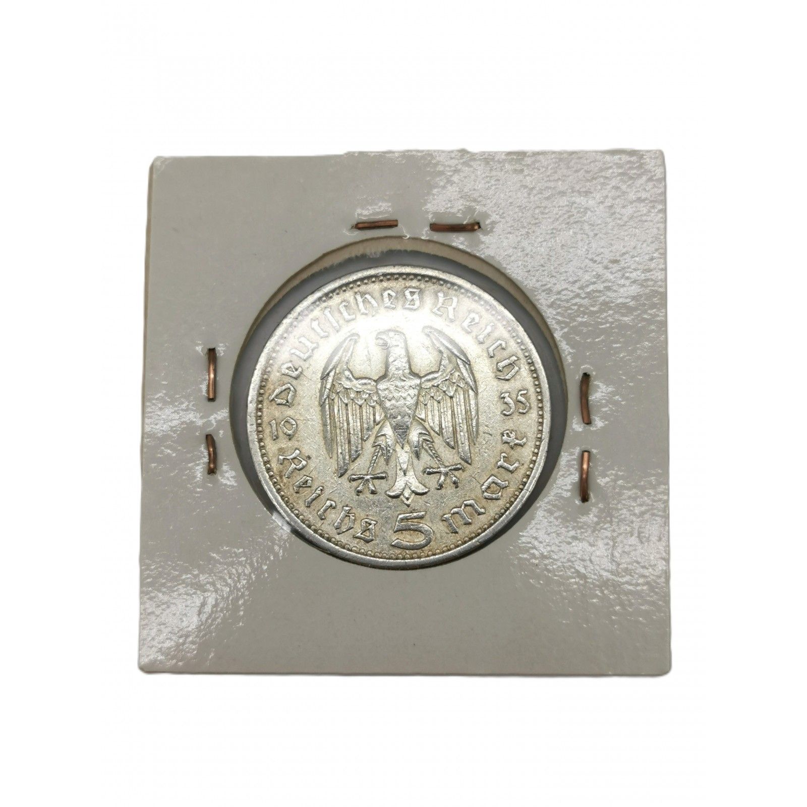 Moneda de Plata 5 Marcos Alemanes (1935)