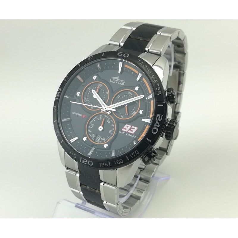 RELOJ LOTUS MARC MARQUEZ NEGRO 18258