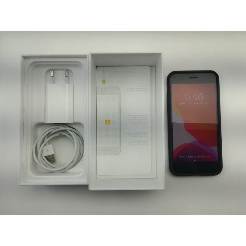 IPHONE 7 32GB + CAJA +CARG + FUNDA